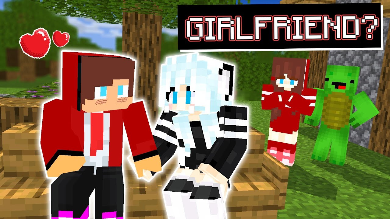 JJ Got a GIRLFRIEND??? - Minecraft Parody Animation Mikey and JJ - YouTube