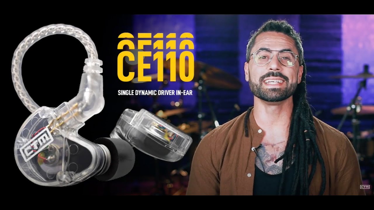 CTM CE110: Single Driver In-Ear Monitor - YouTube