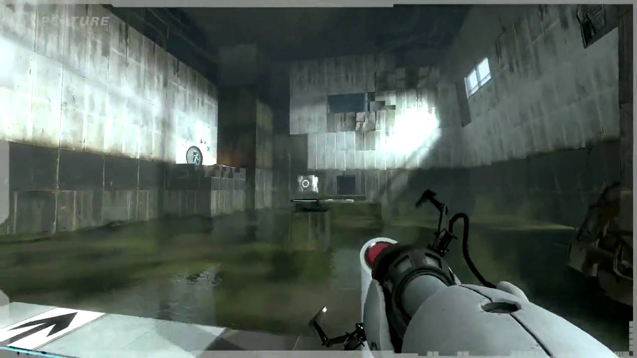 Portal 2 Challenge gameplay Aerial Faith Plate #2 - YouTube