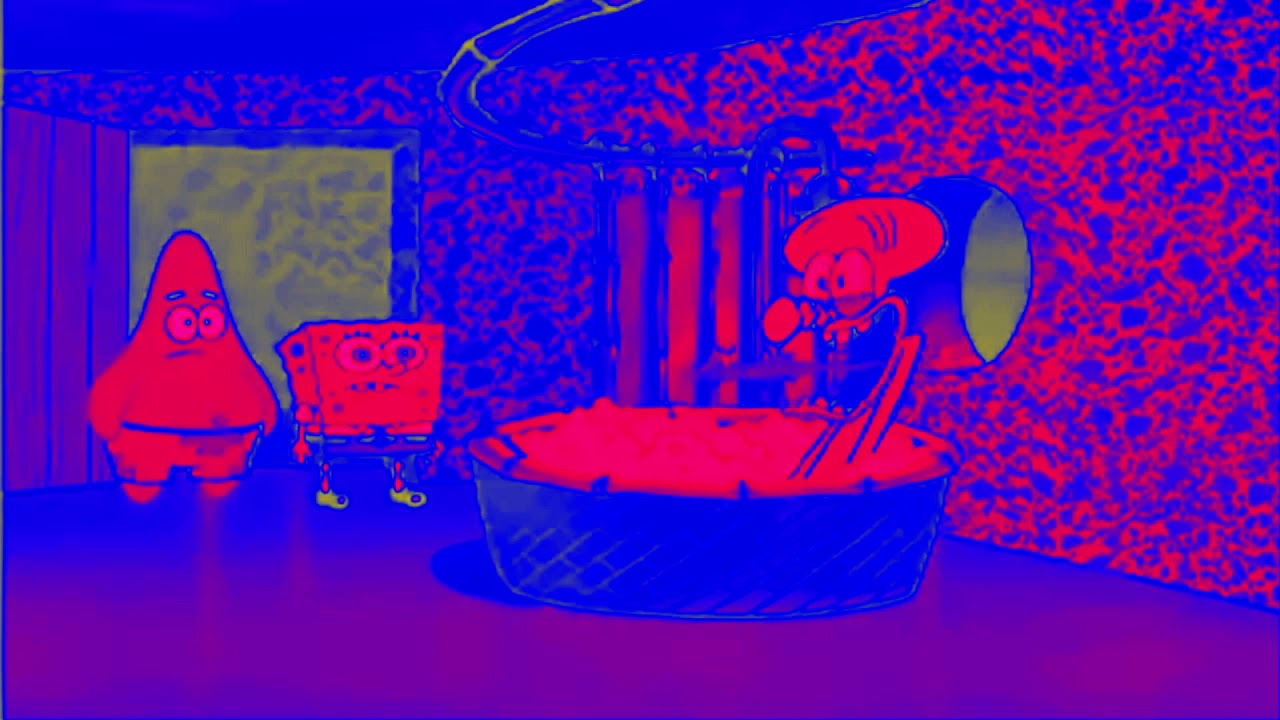 SPONGEBOB AND PATRICK INTERRUPTS SQUIDWARD'S BATH IN GARGLE CHORD - YouTube