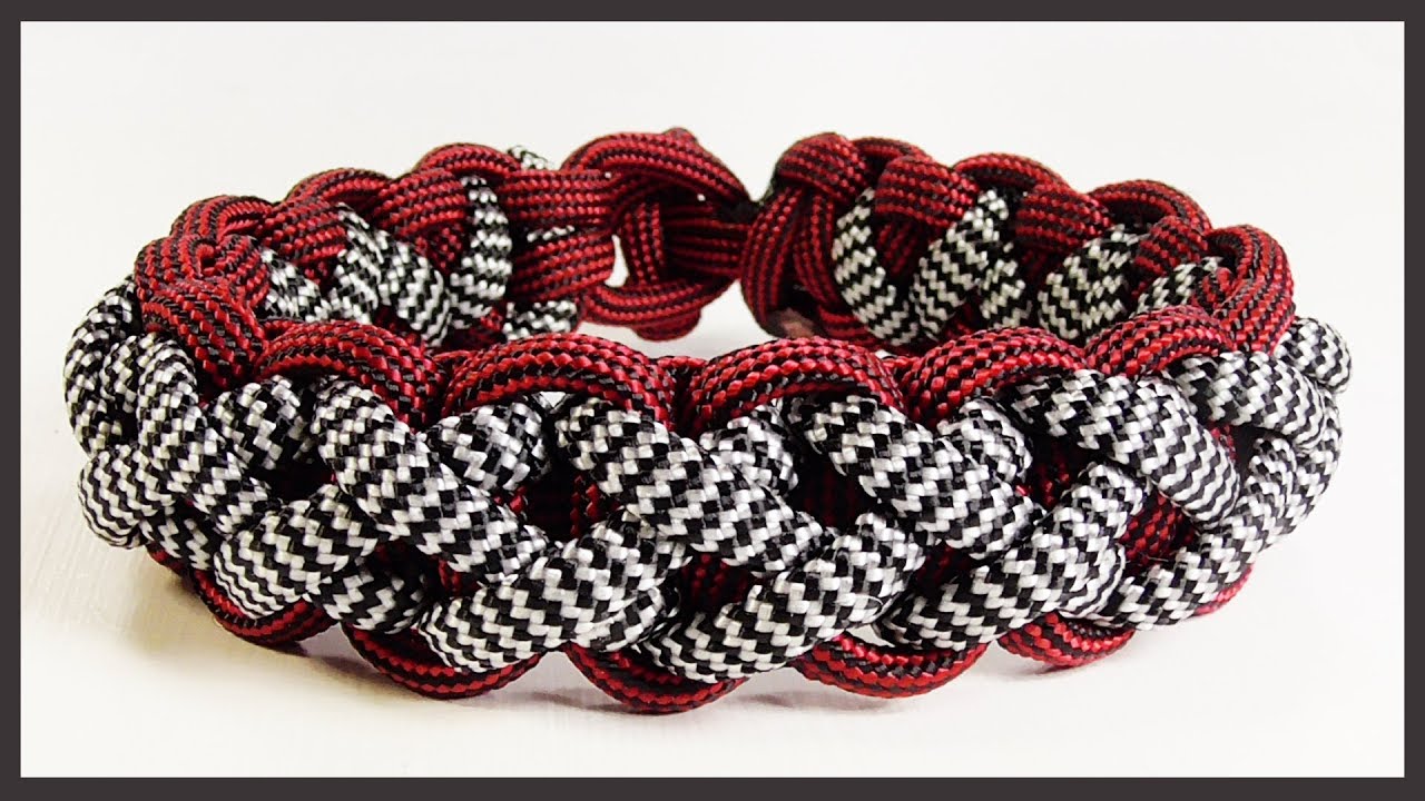 How You Can Make The "Stately" Solomon Bar Paracord Bracelet Design ...