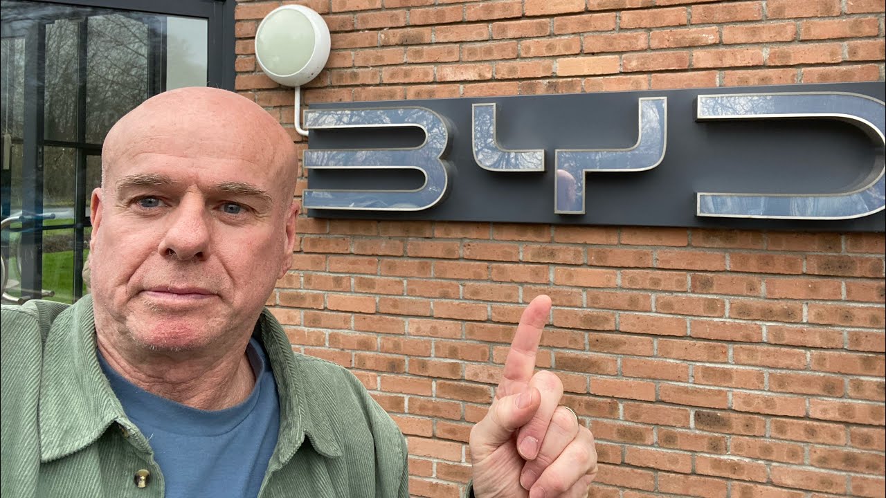 BYD UK Exeter showroom featuring the Seal, Atto , Dolphin and new sea ...