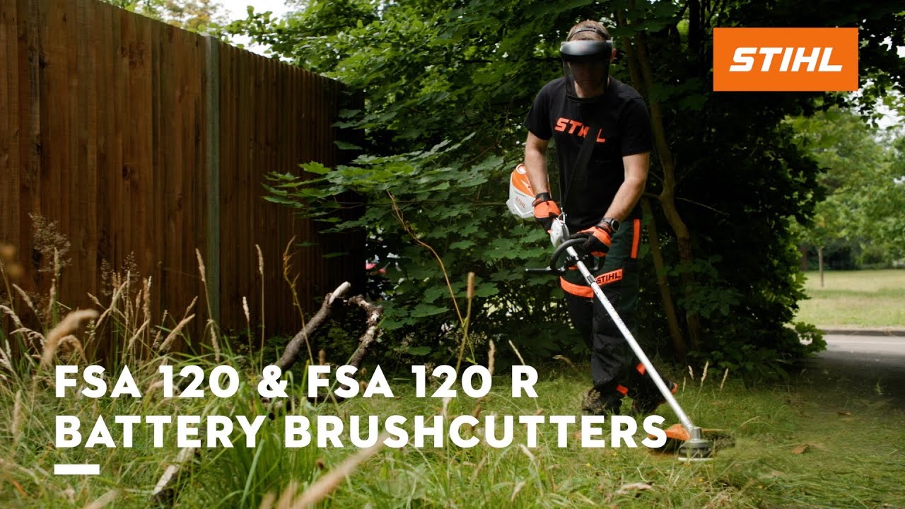 STIHL FSA 120 | STIHL Cordless Brushcutter | Battery Brushcutter | STIHL AP System | STIHL GB ...