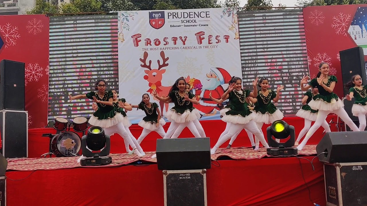 Prudence School Dance Performance/Akshara - First row middle - YouTube