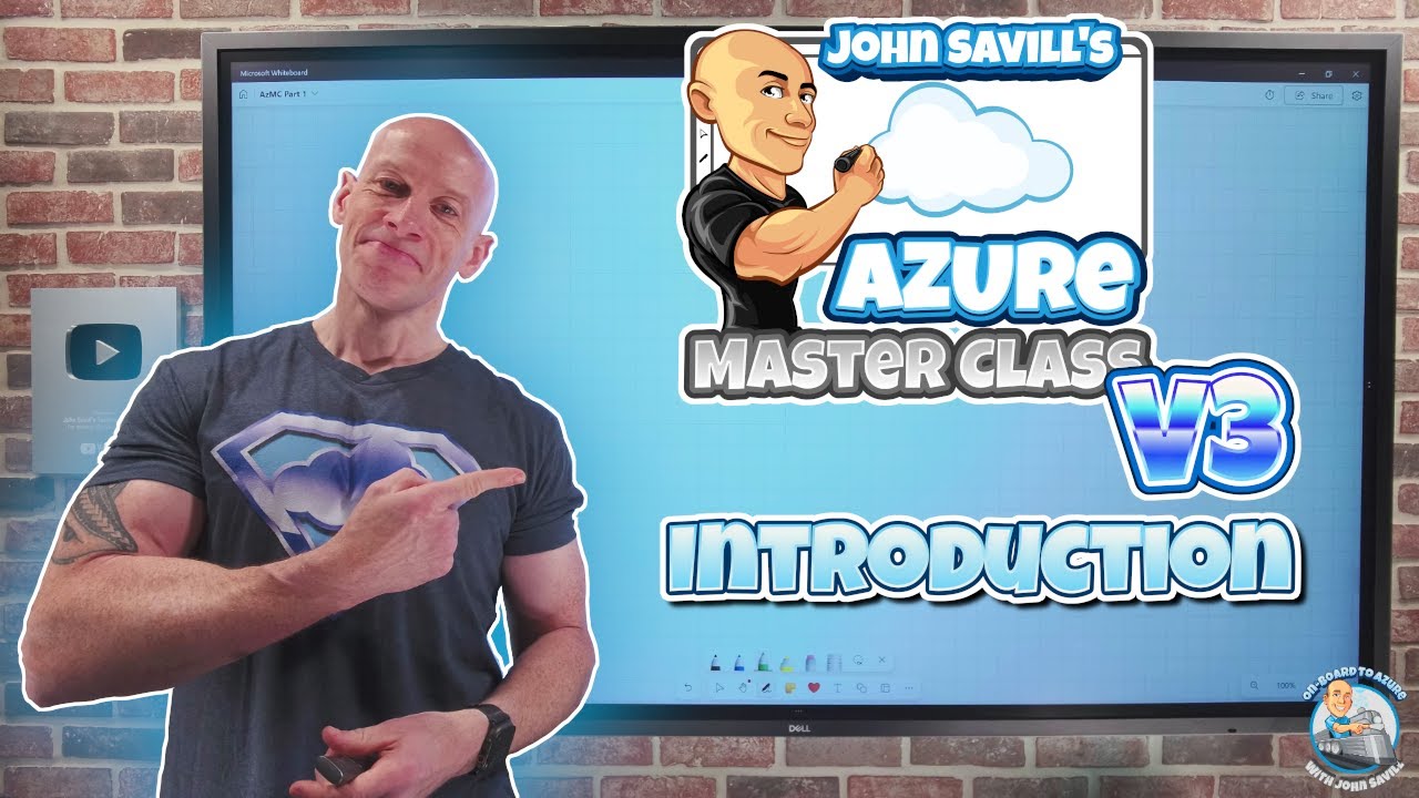 Azure Master Class v3 - Introduction - YouTube