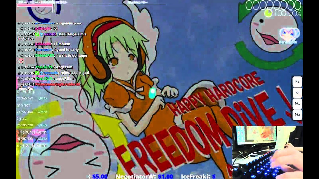 Osu! xi - FREEDOM DiVE [Another] +HDHR FC - YouTube