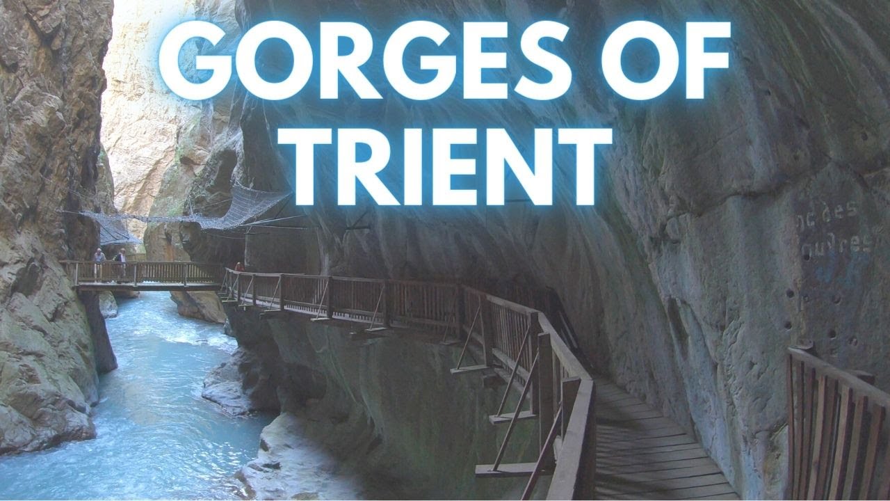TRIENT a 200-metre deep GORGE paradise | Virtual WALK 4K - YouTube