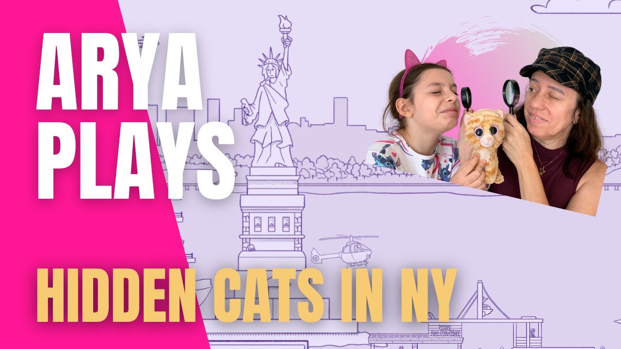 Arya Plays: Hidden Cats In New York - YouTube