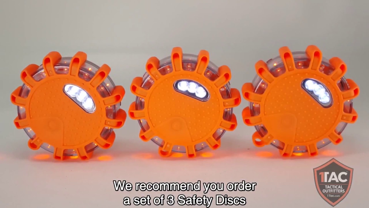 1 Tac Roadside Safety Disc – Product Review/Presentation Video - YouTube