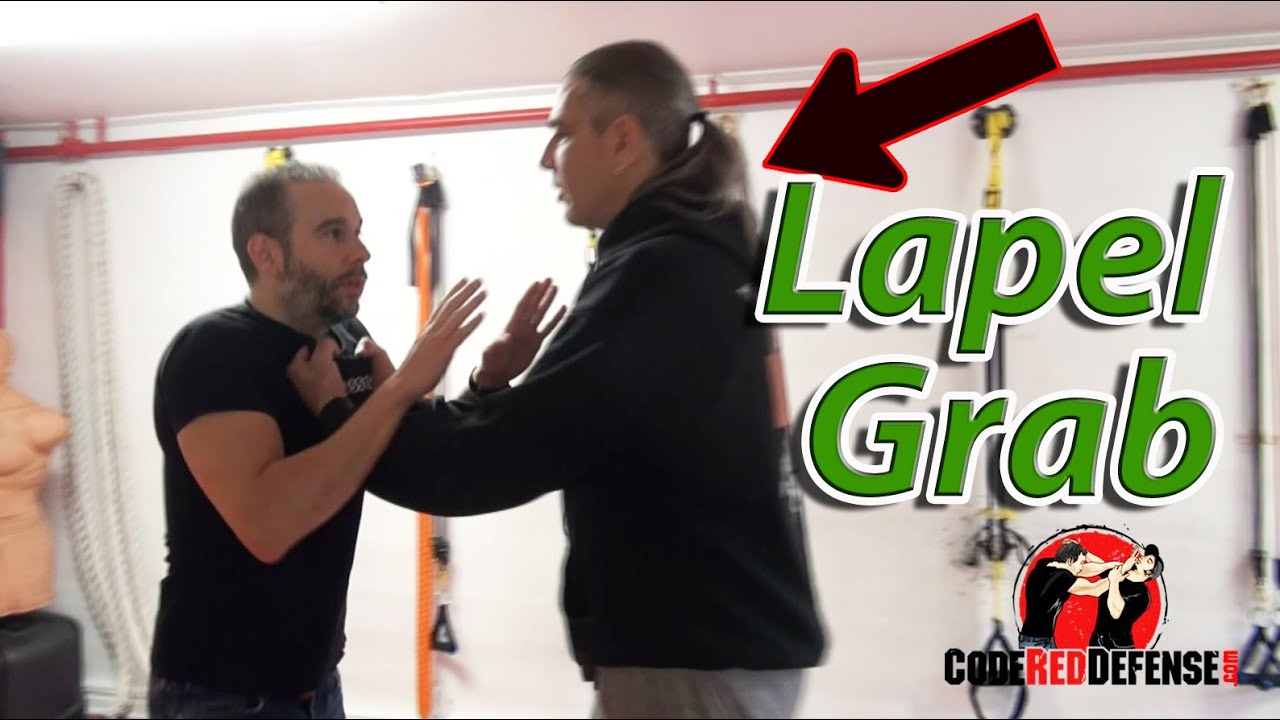 Escape a Two Arm Lapel Grab - YouTube