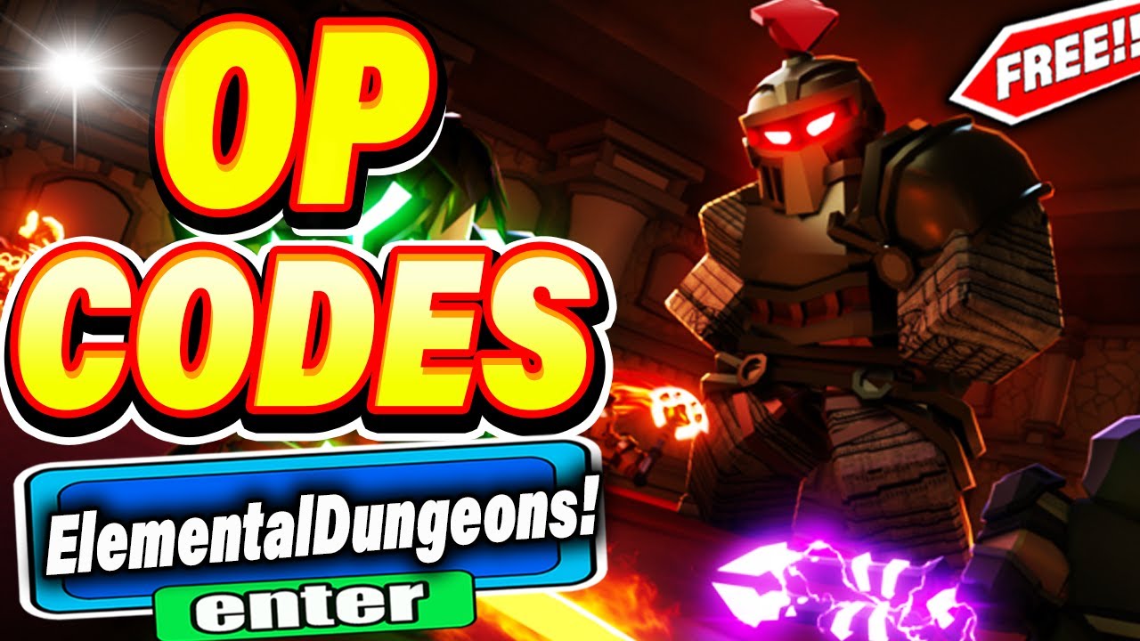 ALL NEW *SECRET CODES* IN ROBLOX ELEMENTAL DUNGEONS (new codes in ...