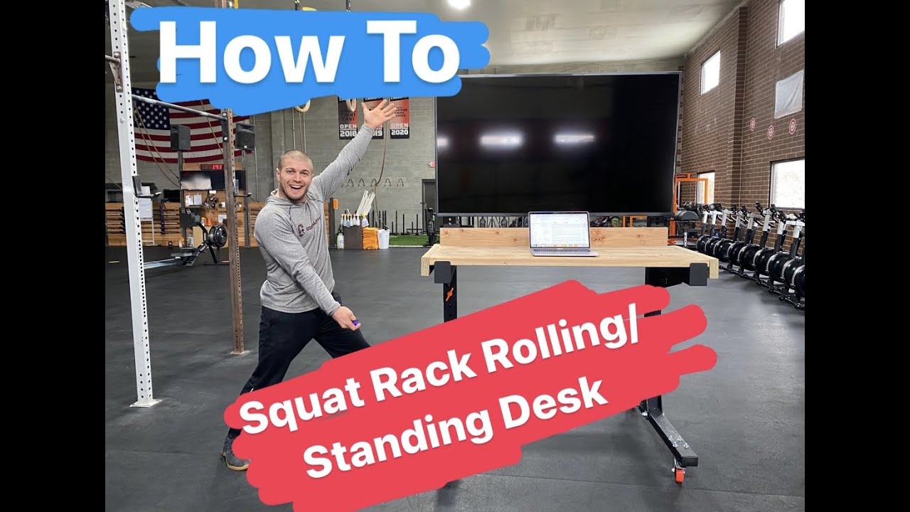 How To Build the BEST Standup Desk!! - YouTube