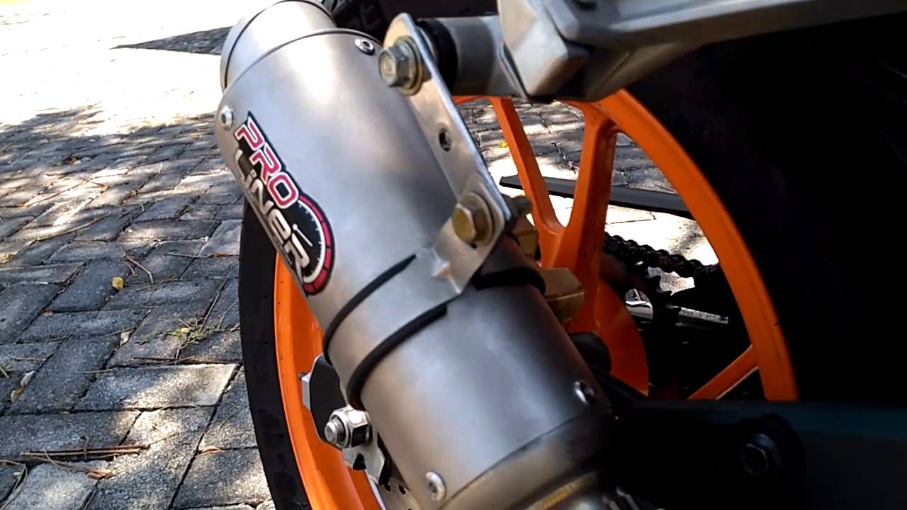 Knalpot Pro Liner CBR Facelift with DB Killer - YouTube