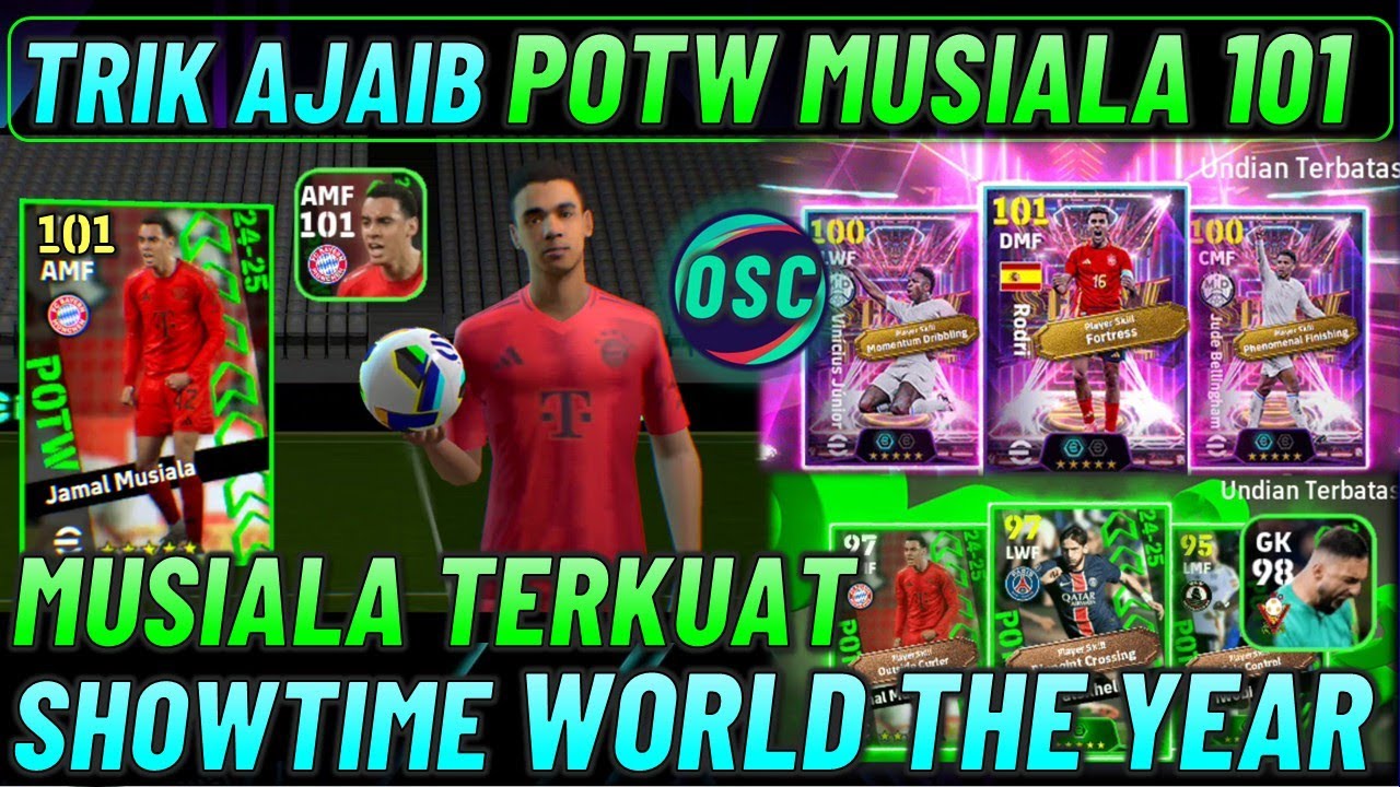 WOW SHOWTIME WORLD PLAYER OF THE YEAR !! TRIK AJAIB MUSIALA POTW 101 ...