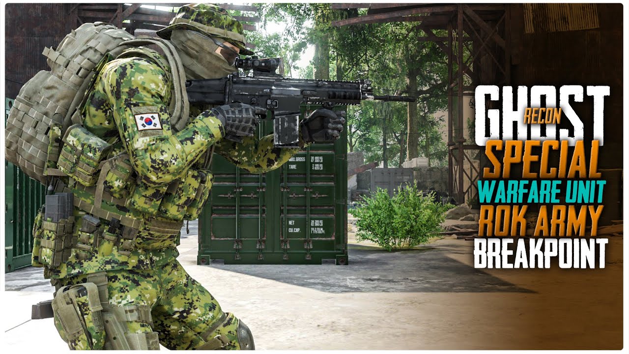 Special Warfare Unit - ROK Army - Ghost Recon Breakpoint - YouTube