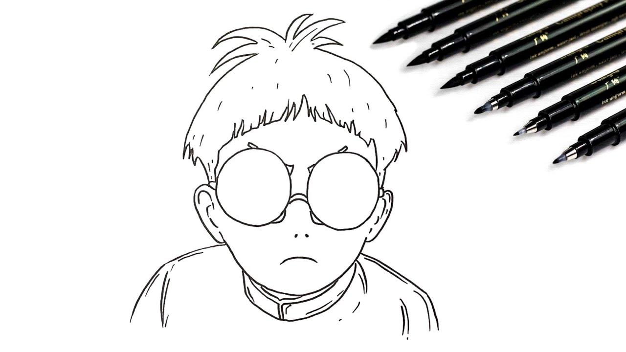 How To Draw KEN TAKAKURA (DANDANDAN) - YouTube