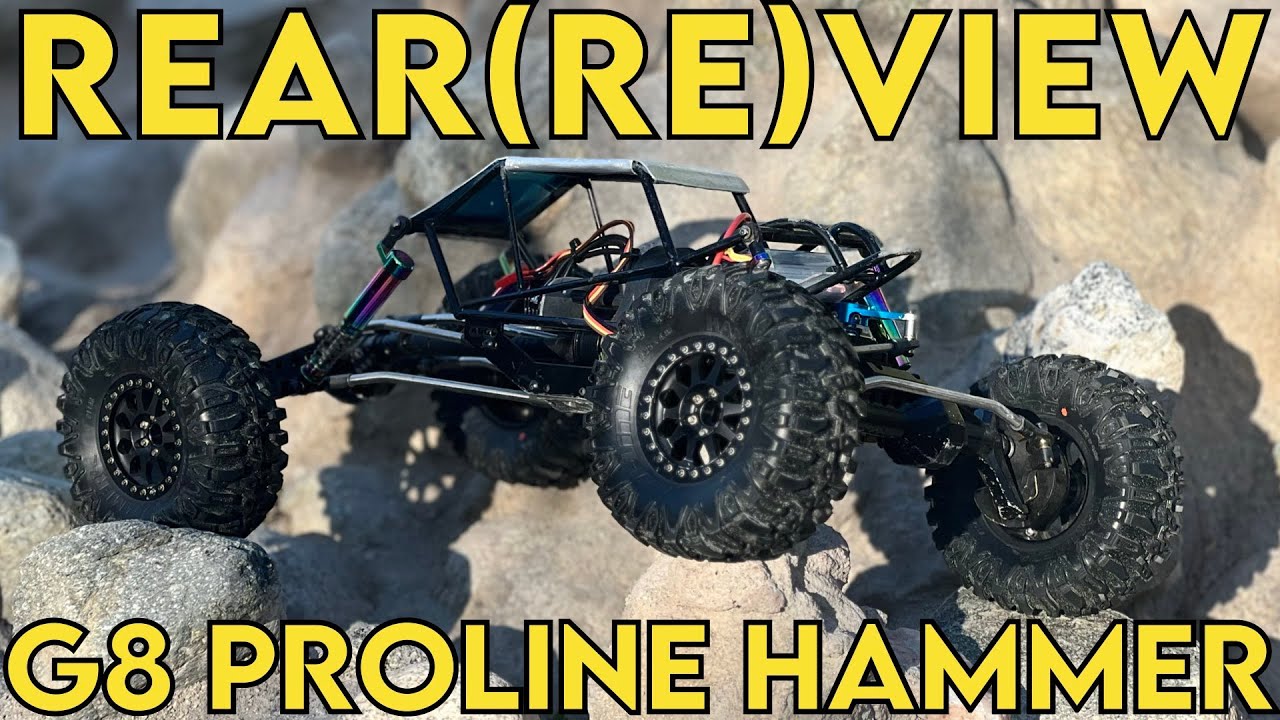 Crawler Canyon Rearview: 2.2" ProLine Hammer (G8) - YouTube