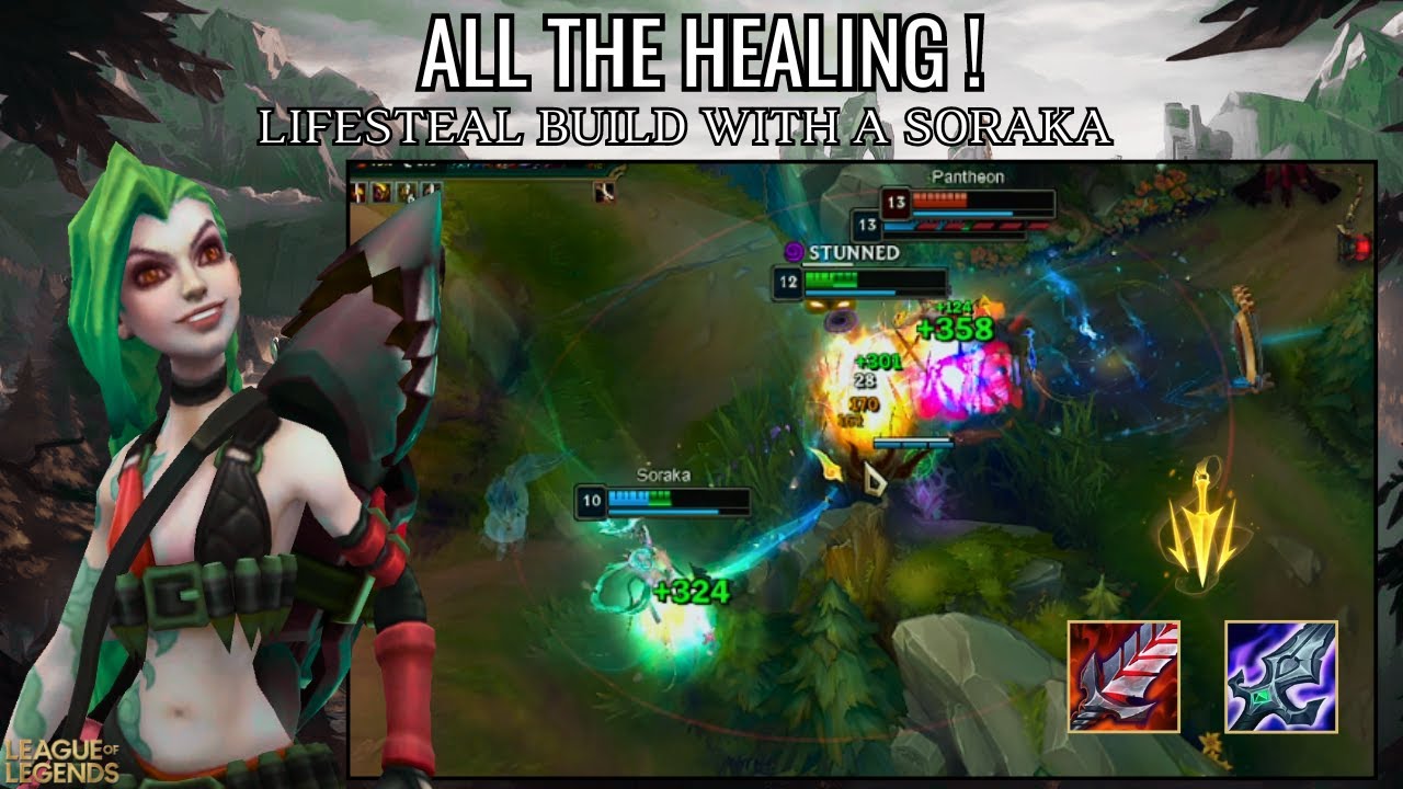 EXTRA HEALING ALL AROUND! ft. SORAKA CARRY! - JINX Gameplay - League of ...