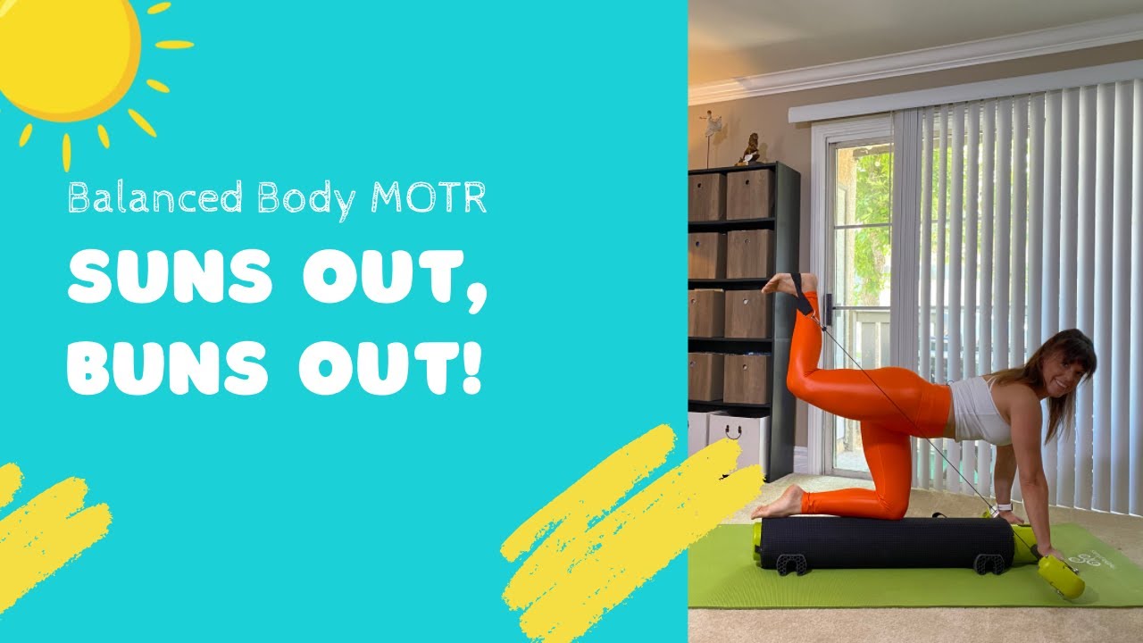 Suns Out, Buns Out | Balanced Body MOTR Glute Workout - YouTube