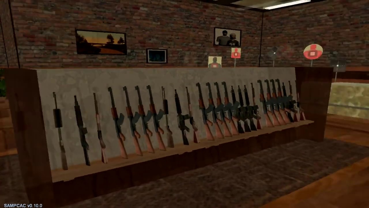 SA-MP Maps- Gun Shop Interior +Download! - YouTube