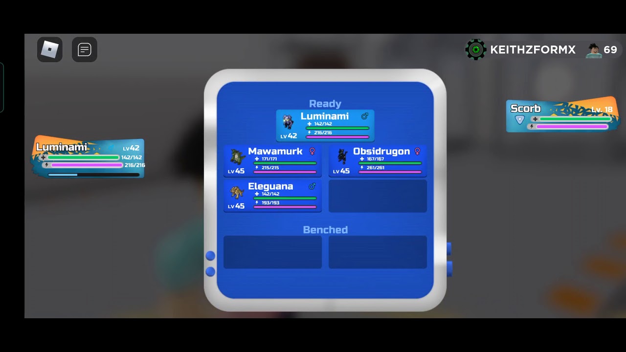 caught a gamma scorb in loomian legacy - YouTube