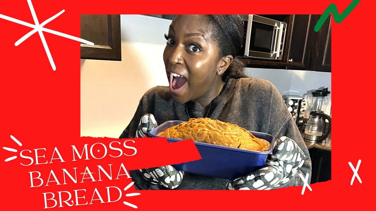 LET'S BAKE A HEALTHY HOLIDAY TREAT | SEA MOSS BANANA BREAD ...