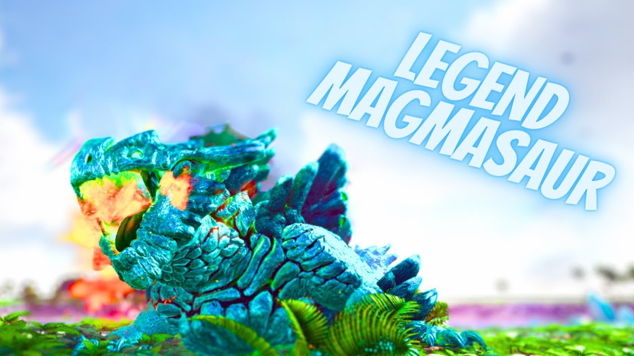 LEGEND MAGMASAUR E BOM MASSS!! ARK ABYSS #13 - YouTube