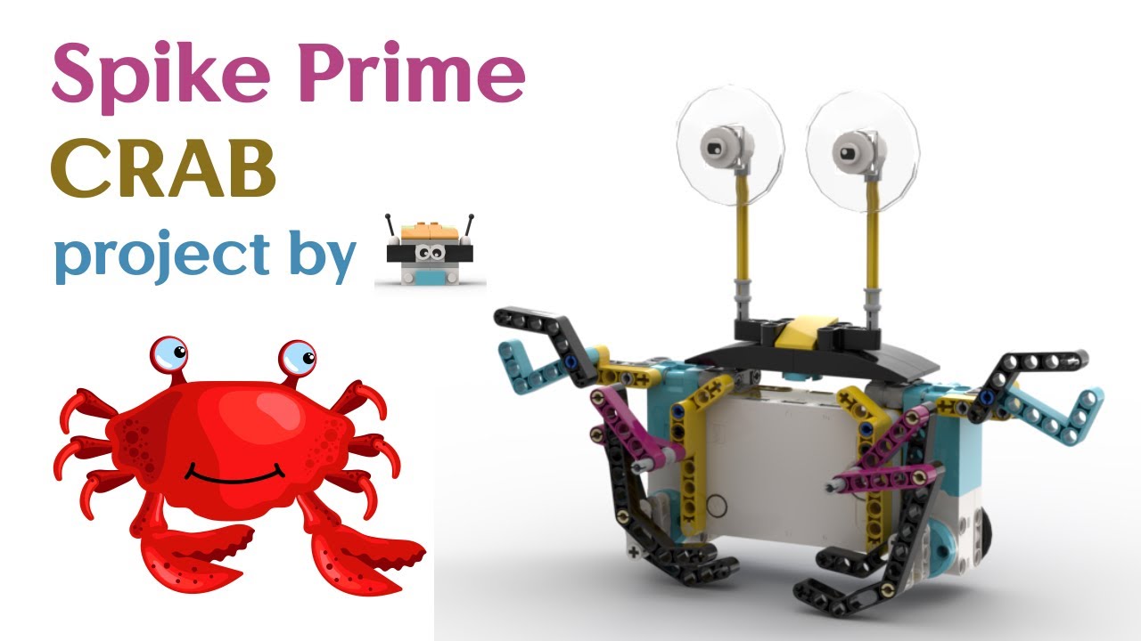 Crab Lego Spike Prime - YouTube