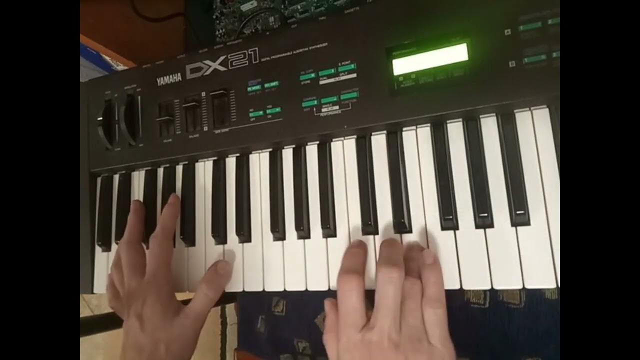 Polyphonic D50 sampler synthesizer with ESP32 in YAMAHA DX21 Hardwer :) - YouTube