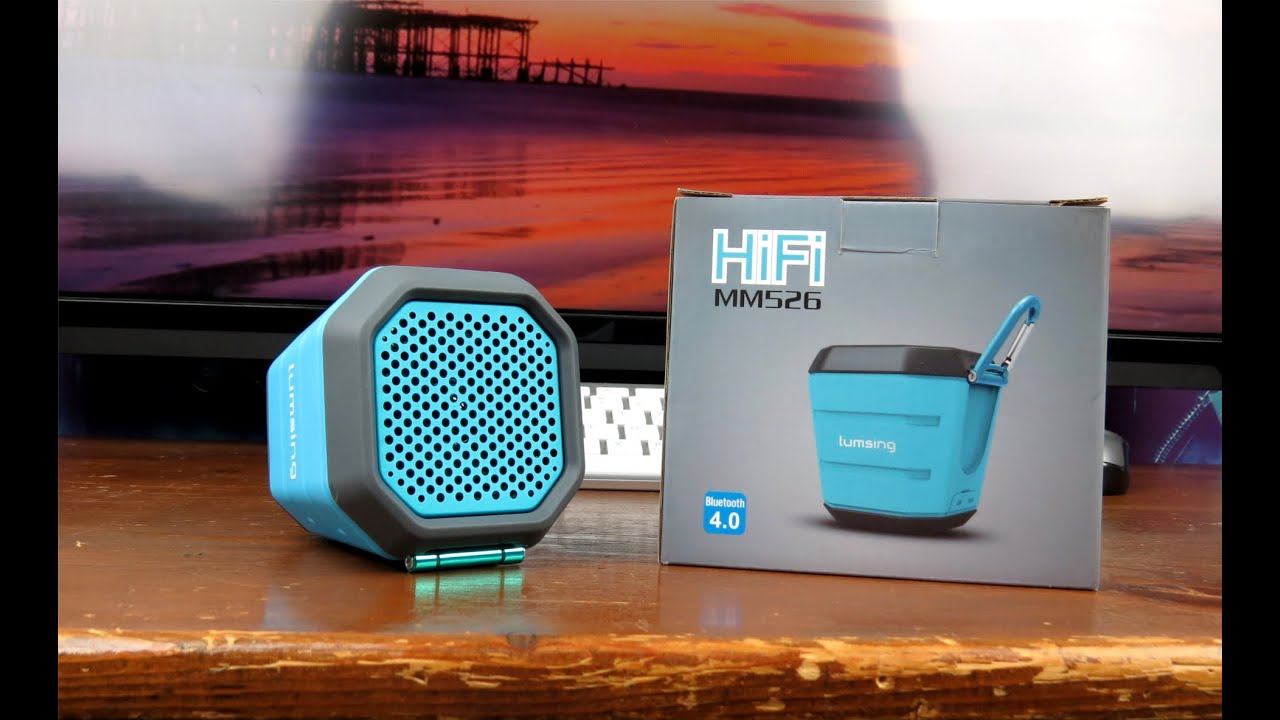 Best Portable Bluetooth Speaker Under $50? | Lumsing Hi-Fi Review - YouTube