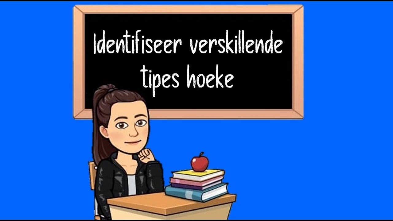 Identifiseer verskillende tipes hoeke - YouTube