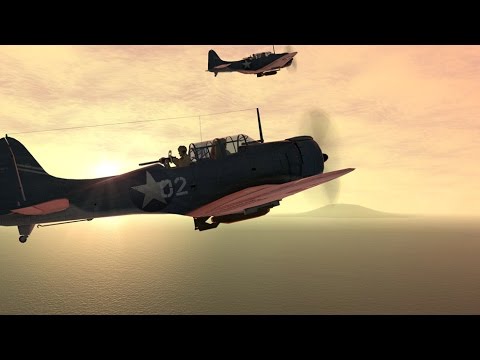 IL-2 1946, SBD-3 Dauntless : Avengers stole my kill - YouTube