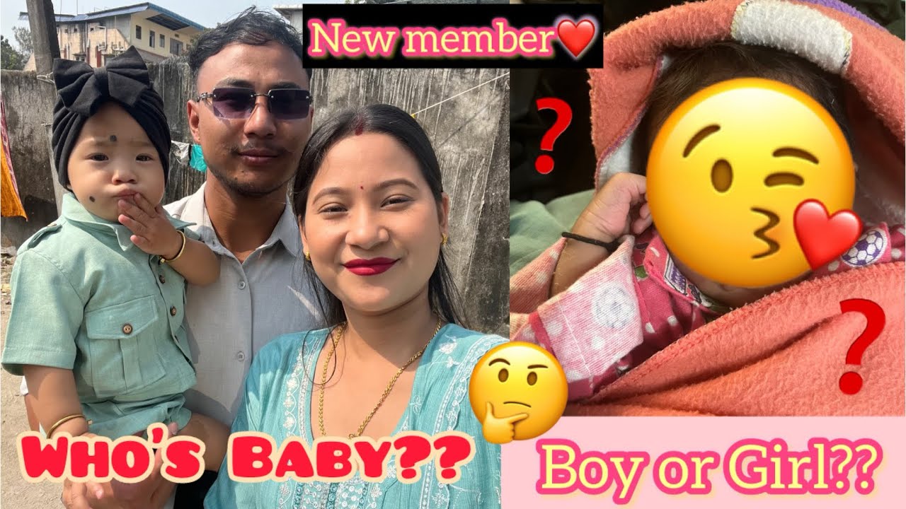 Hamro Family ma new member ️ll Baby ko Nawran🥰ll - YouTube