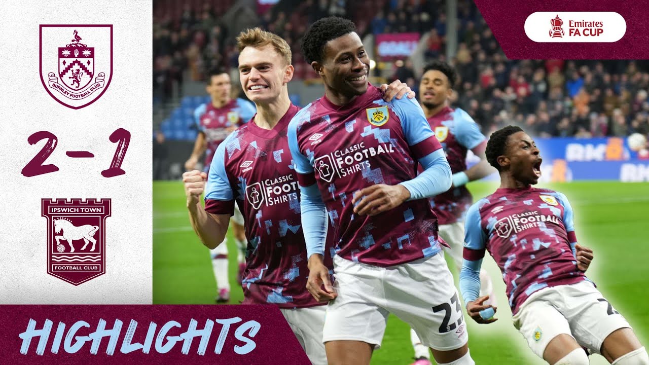 Tella Clinches Late Win | Highlights | Burnley 2-1 Ipswich Town