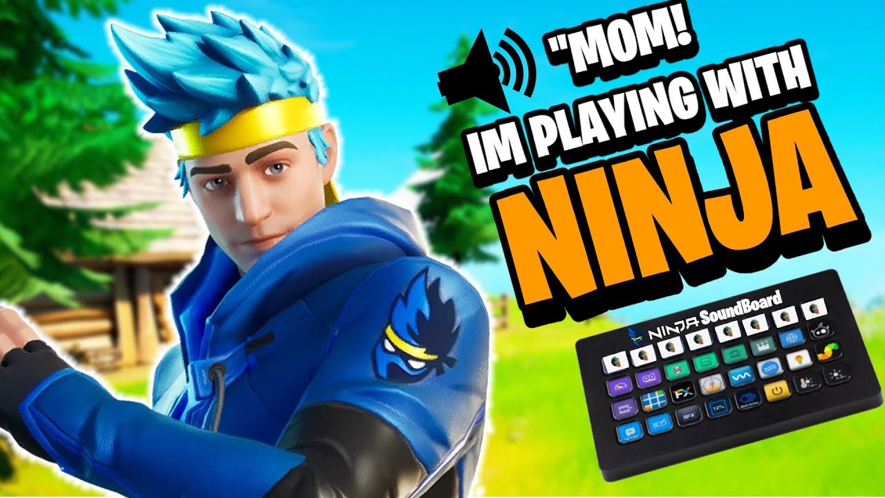 I Pretended To Be NINJA with A SOUNDBOARD (Fortnite Chapter 3 ...