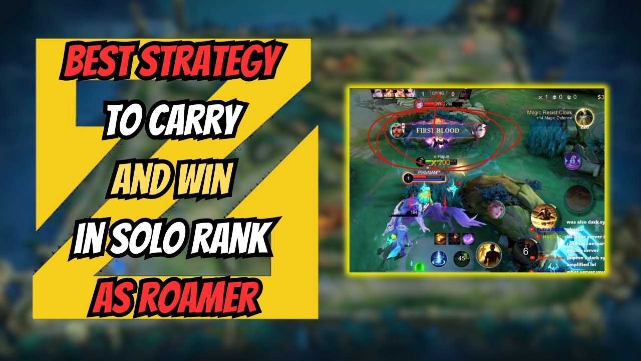 Roam Guide | Best Strat to Win Solo Rank | Pro Player Explains | Mobile ...