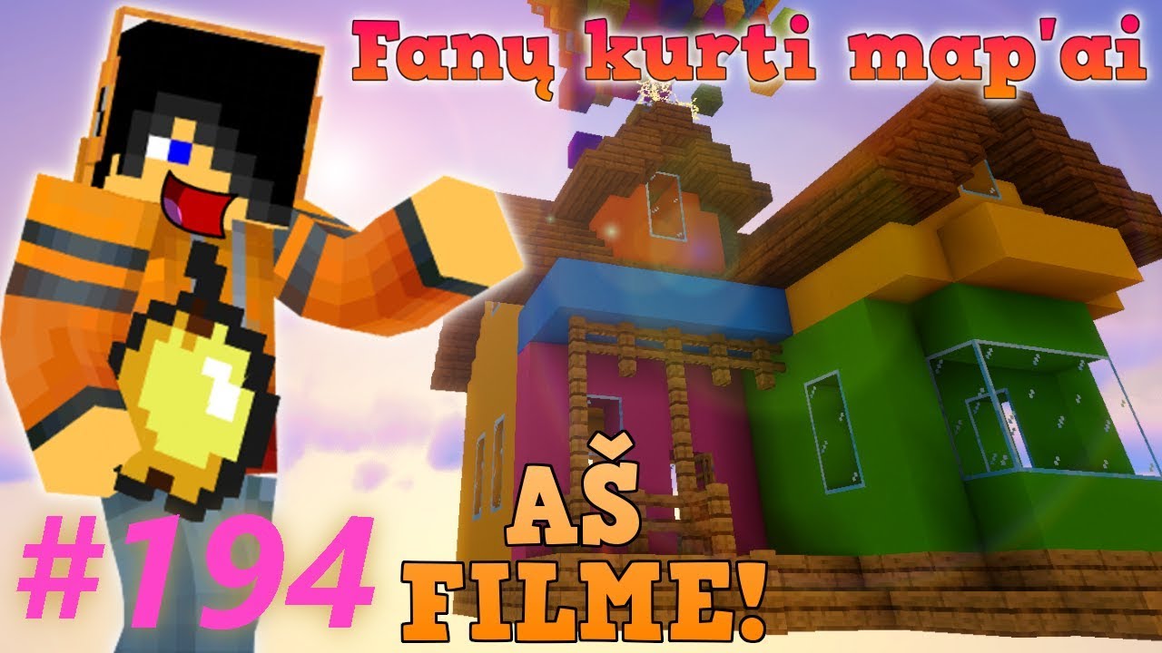 Edvisss Žaidžia Fanų Kurtus Map'us! [EP194] Aš Filme! - YouTube