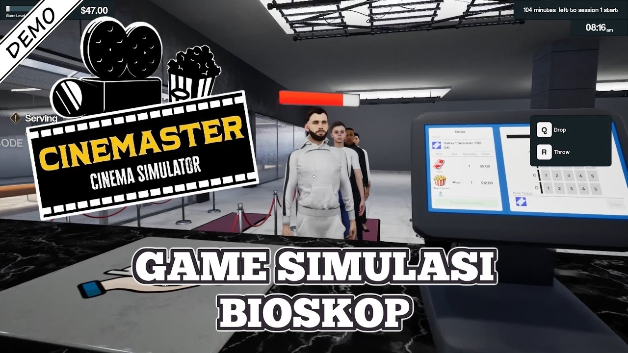 Simulasi Bioskop - Cinemaster Cinema Simulator Demo Indonesia - YouTube