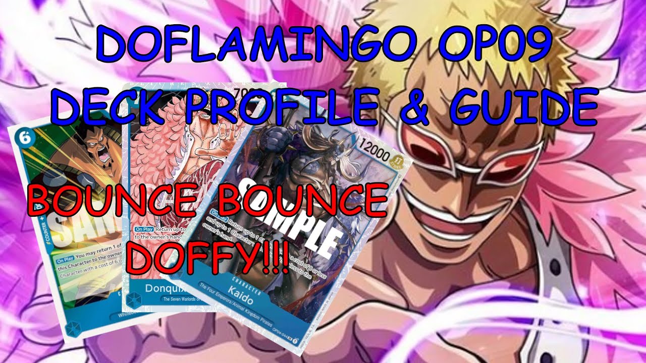 The Best Doflamingo Deck Profile & Guide OP09 | One Piece Card Game ...