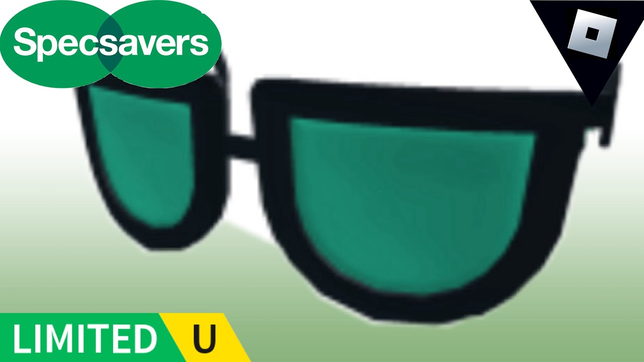 HOW TO GET THE SPECSAVERS COOL GLASSES LIMITED ACCESSORY IN ROBLOX ...