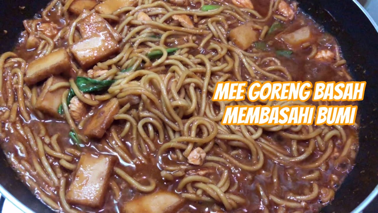 Mee Goreng Basah Membasahi Bumi #simplesedap - YouTube