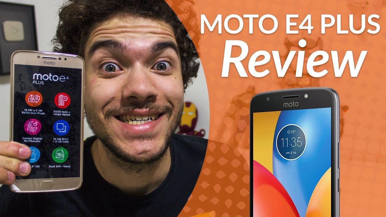 MOTO E4 PLUS - É uma boa compra? (Análise/Review) - YouTube