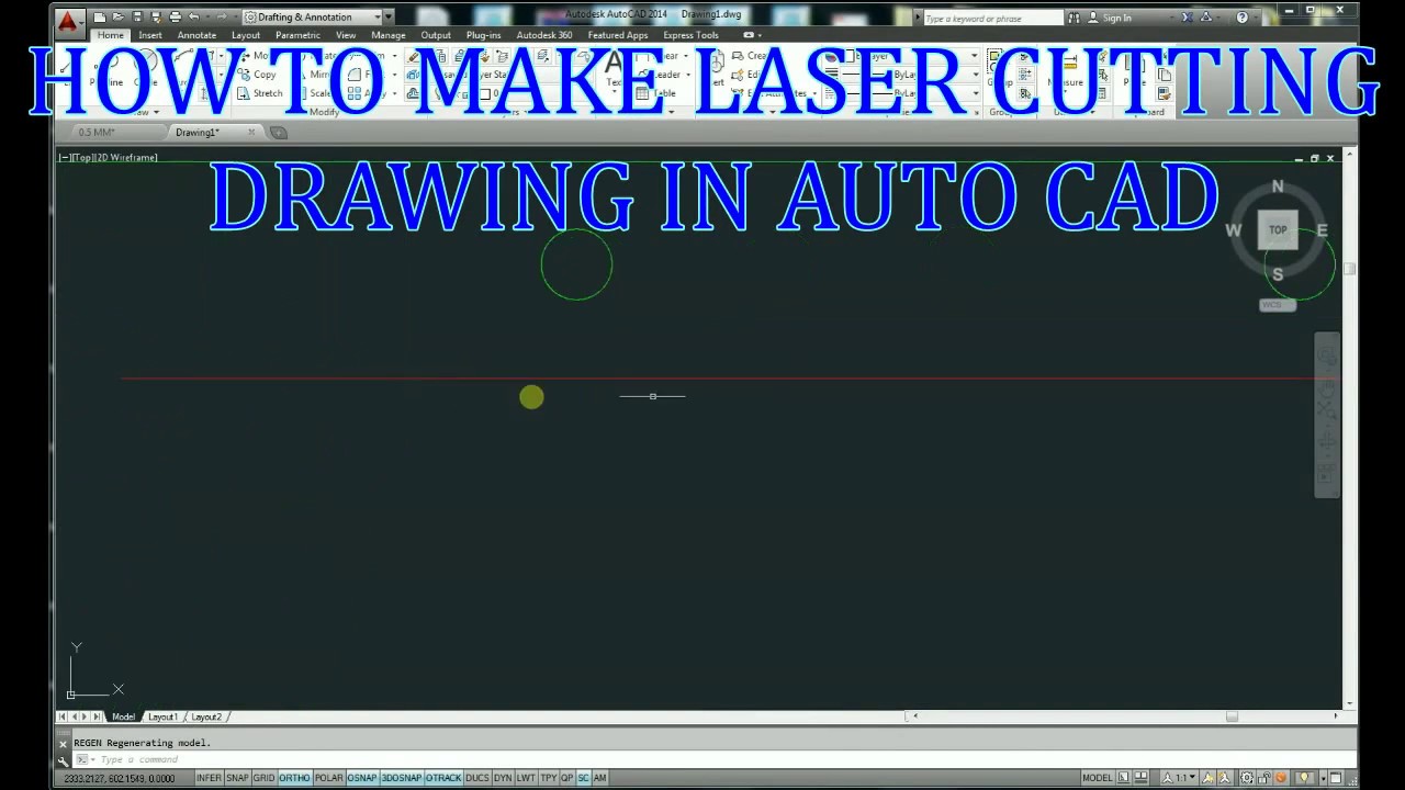 LASER CUTTING DRAWING MAKEING IN AUTOCAD YouTube laser-cutting-drawing-makeing-in-autocad-youtube
