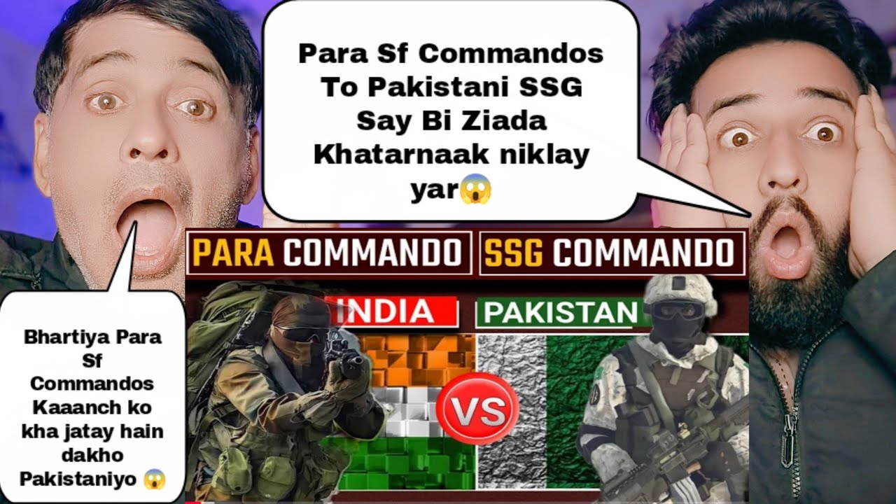 Indian Para SF Commandos Vs Pakistani SSG Commandoes Training | Pakistani Reactions - YouTube