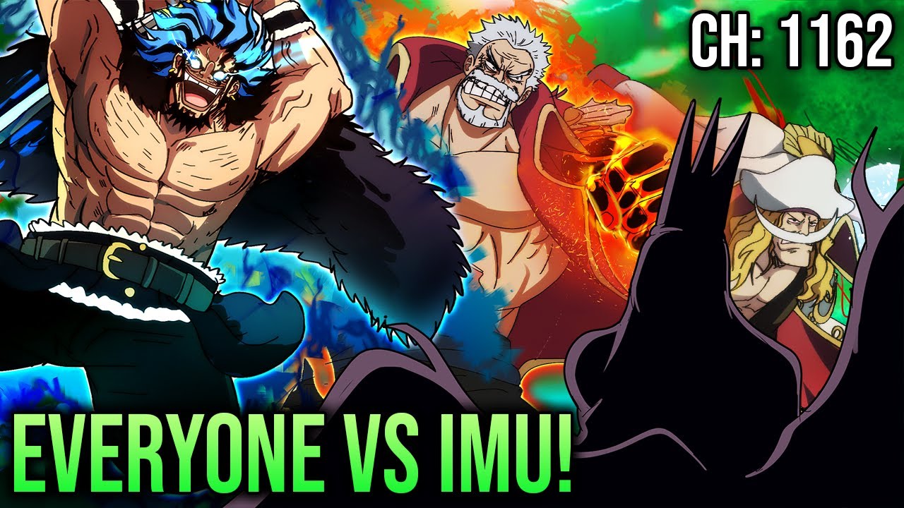 IMU VS EVERYONE BEGINS! One Piece Chapter 1162 Live Reaction! - YouTube