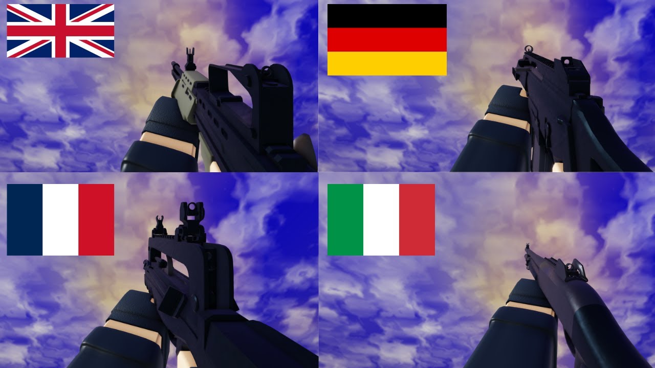 All Tier 4 Weapons Showcase - Roblox Zombie Uprising - YouTube