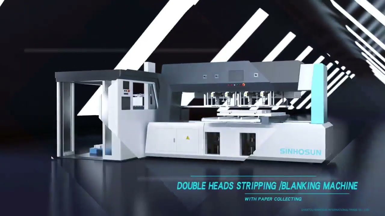 SINHOSUN Automatic Stripping Machine: The Ultimate Solution for Print Blanking Efficiency - YouTube