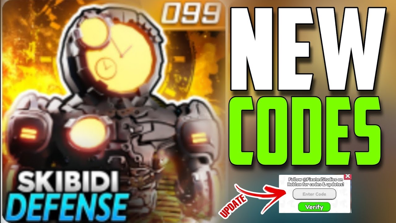 [099] UPD *⚠️ SKIBIDI TOWER DEFENSE ROBLOX CODES MARCH 2025 -SKIBIDI ...