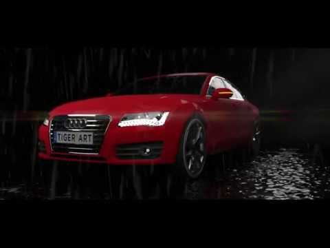 Audi A5 - 3D Animation by Tiger Hai - YouTube
