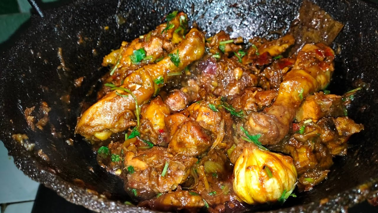 Very Tasty Spicy Chicken Masala Recipe ||Spicy Chicken Dry Recipe@Sunny ...